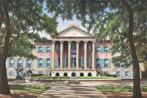 Randolph Hall – Original Painting - Jim Booth Art Gallery - Charleston, SC