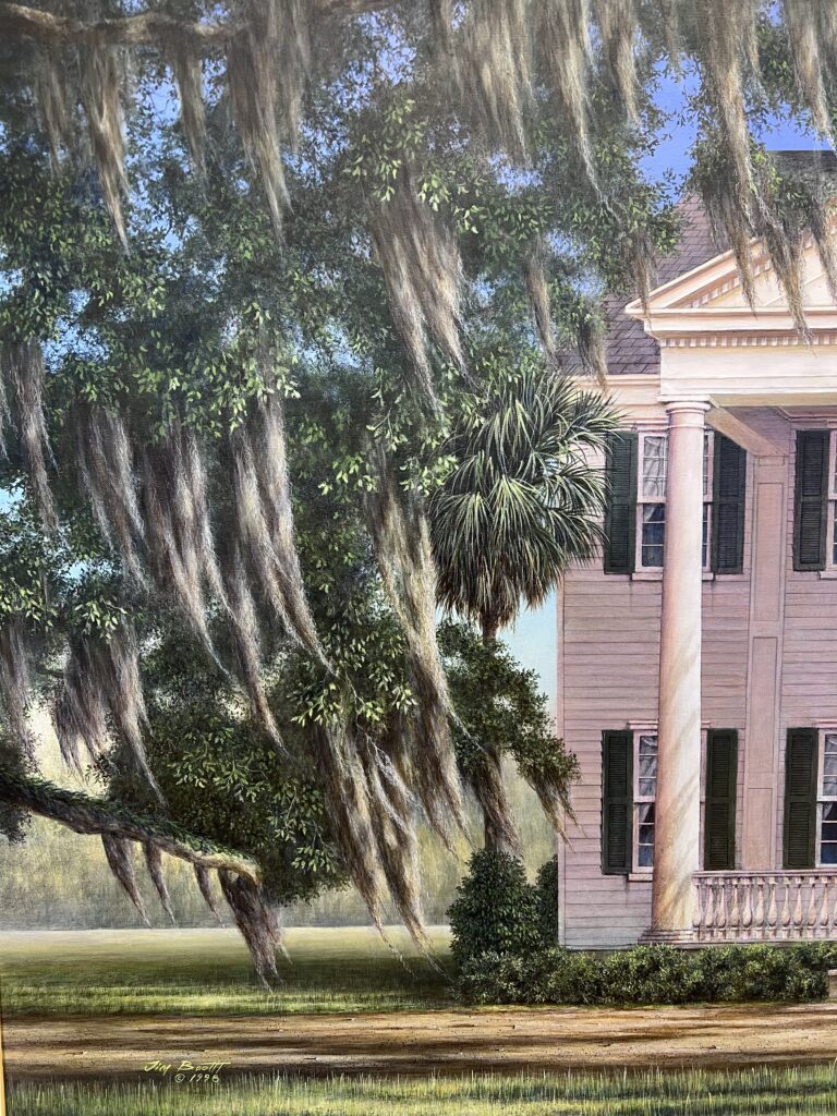 Southern Plantation – Original Painting - Jim Booth Art Gallery ...