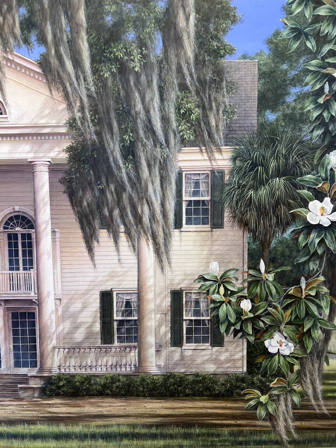Southern Plantation – Original Painting - Jim Booth Art Gallery ...