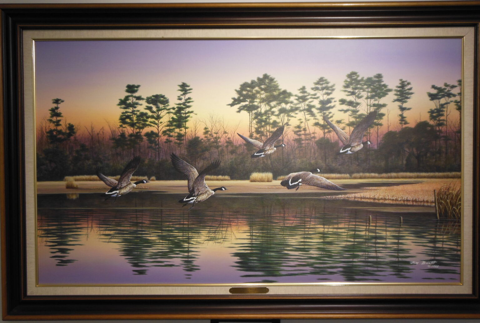 Goose Creek – Original Painting - Jim Booth Art Gallery - Charleston, SC