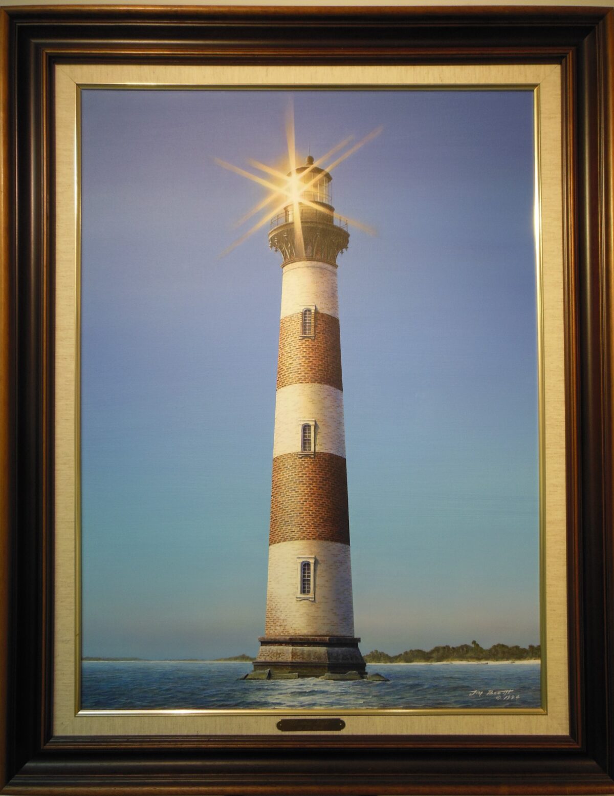 Phantom Light – Original Painting - Jim Booth Art Gallery - Charleston, SC